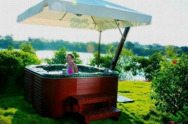 Outdoor Jacuzzi - 53 wunderschöne Fotos! - ArchZine.net