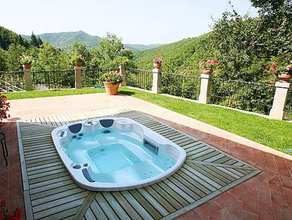 Outdoor Jacuzzi - 53 wunderschöne Fotos! - ArchZine.net