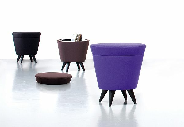 Hocker mit Aufbewahrung - Funktion? Sehr praktisch! - ArchZine