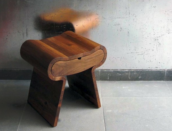 Hocker mit Aufbewahrung - Funktion? Sehr praktisch! - ArchZine
