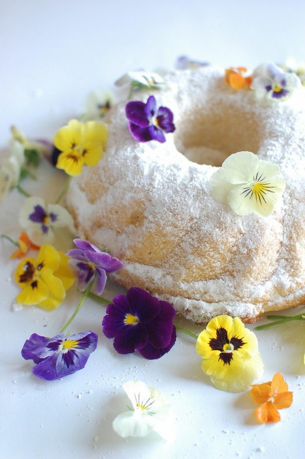 Essbare Blumen – lecker und schön! 105 Fotos