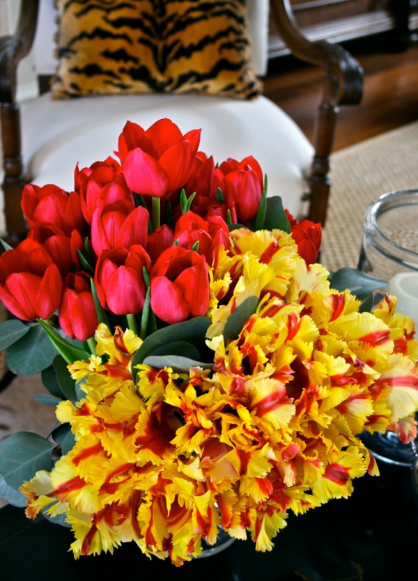 Frische Frühling Idee: französische Tulpen!