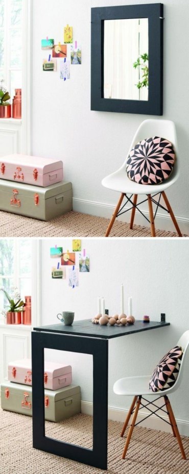 Klapptisch für Wand – praktische Ideen für kleine Räume