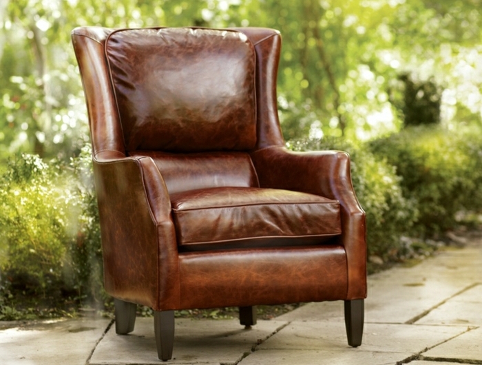 45 fantastische Designs für Ledersessel