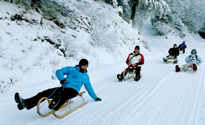 Schlitten fahren: 62 Fotos zum Inspirieren! - Archzine.net