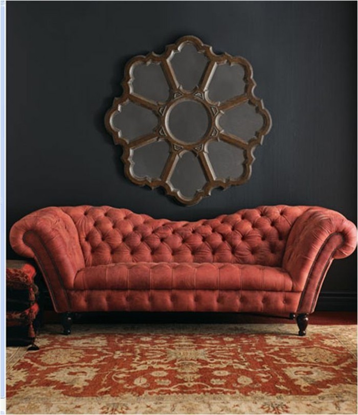 Rotes Sofa – 80 fantastische Modelle