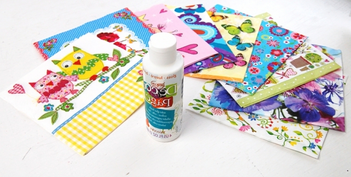 Serviettentechnik mit tollen Anleitungen und Tipps!