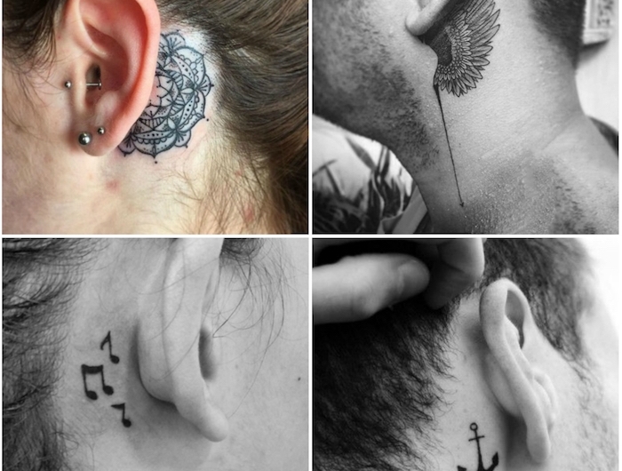 Tattoo Hinterm Ohr Schmerzen