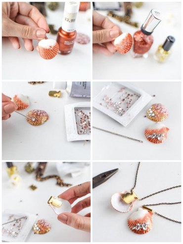 Basteln mit Muscheln: 72 inspirierende Ideen