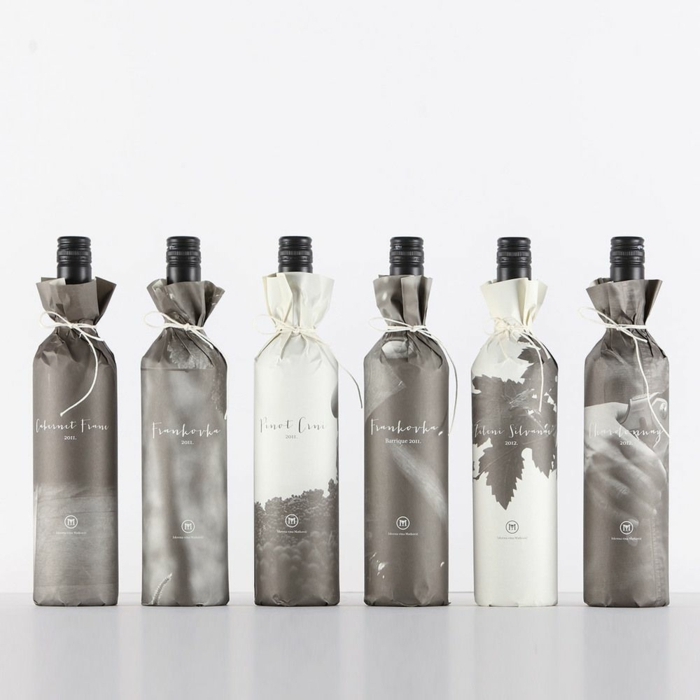 Flasche verpacken - kreatives und originalles Geschenk