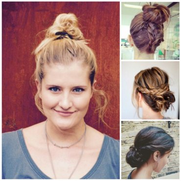 Viele Ideen und Anleitungen für Frisur: Messy Dutt