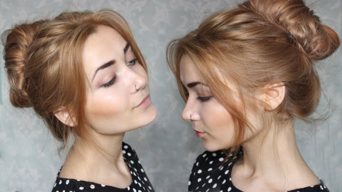 Viele Ideen und Anleitungen für Frisur: Messy Dutt