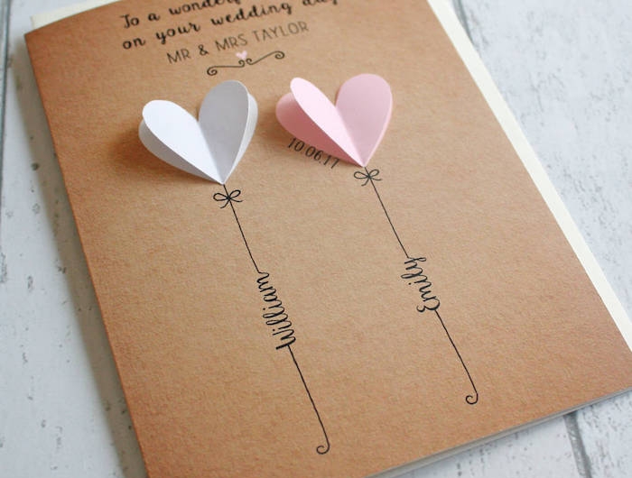 Hochzeitskarten Selbst Basteln