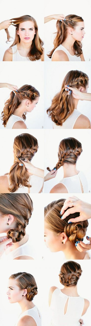 Frisuren Lange Haare Selber Machen