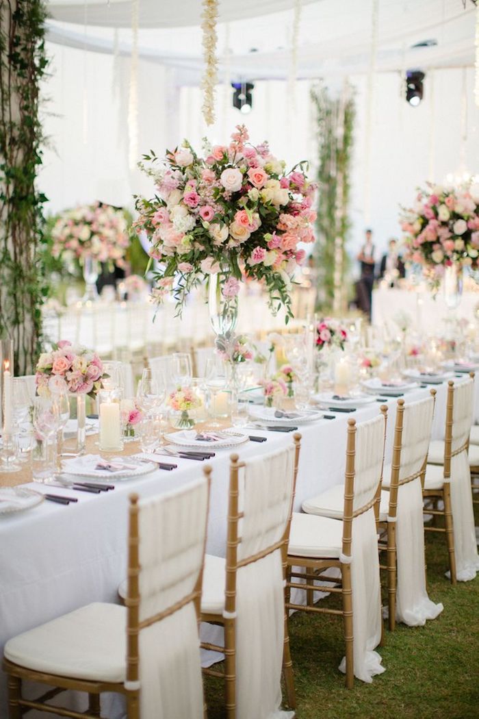 Stilvolle Tischdeko Hochzeit Blumen Bilder