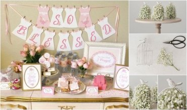 64 moderne Ideen für Taufe Deko!