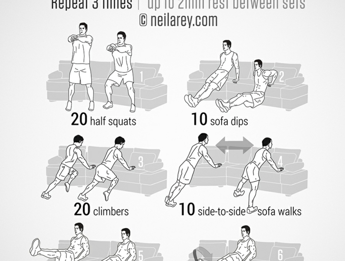 Vergiss das Fitnessstudio: Wie du zu Hause nur mit deinem Körpergewicht ...