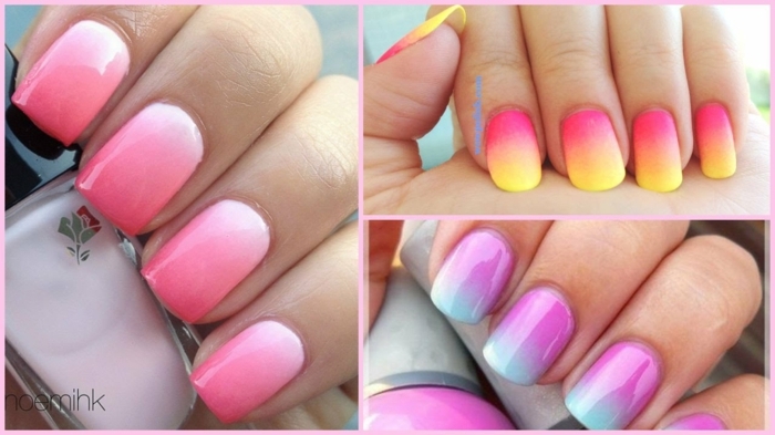 Ombre Selber Farben