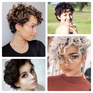 Pixie Cut mit Locken: welche Frisur in dieser Saison zu wählen