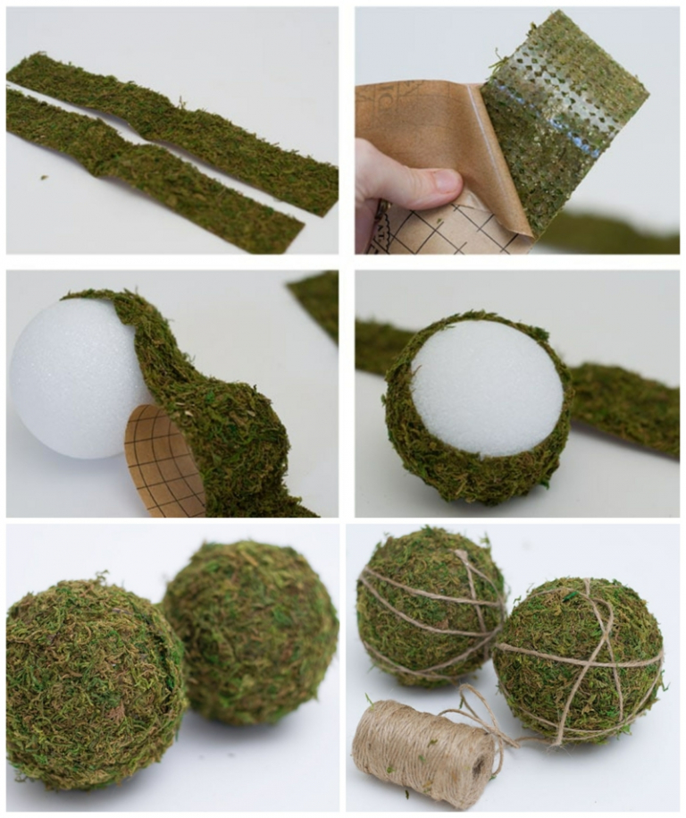 Deko mit Moos – über 50 Ideen wie Frische zu Hause zu bringen