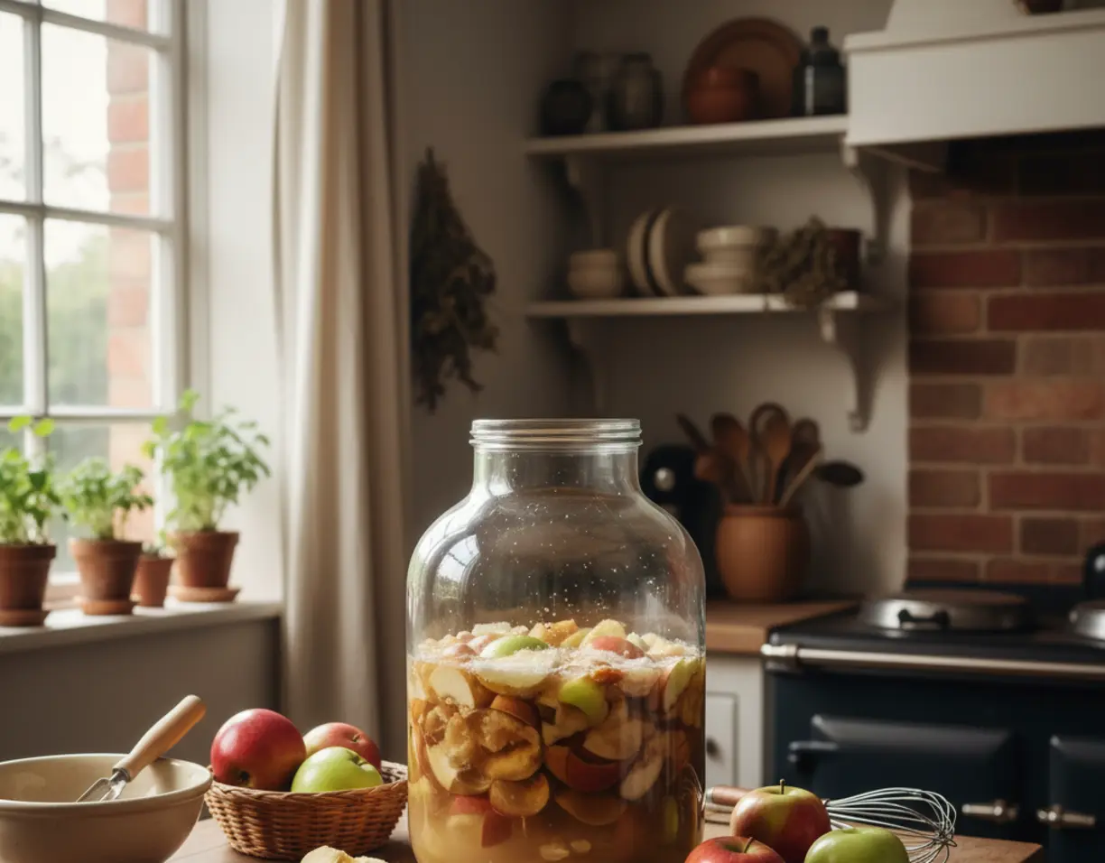 Apfelessig selber machen: So einfach geht’s mit Resten