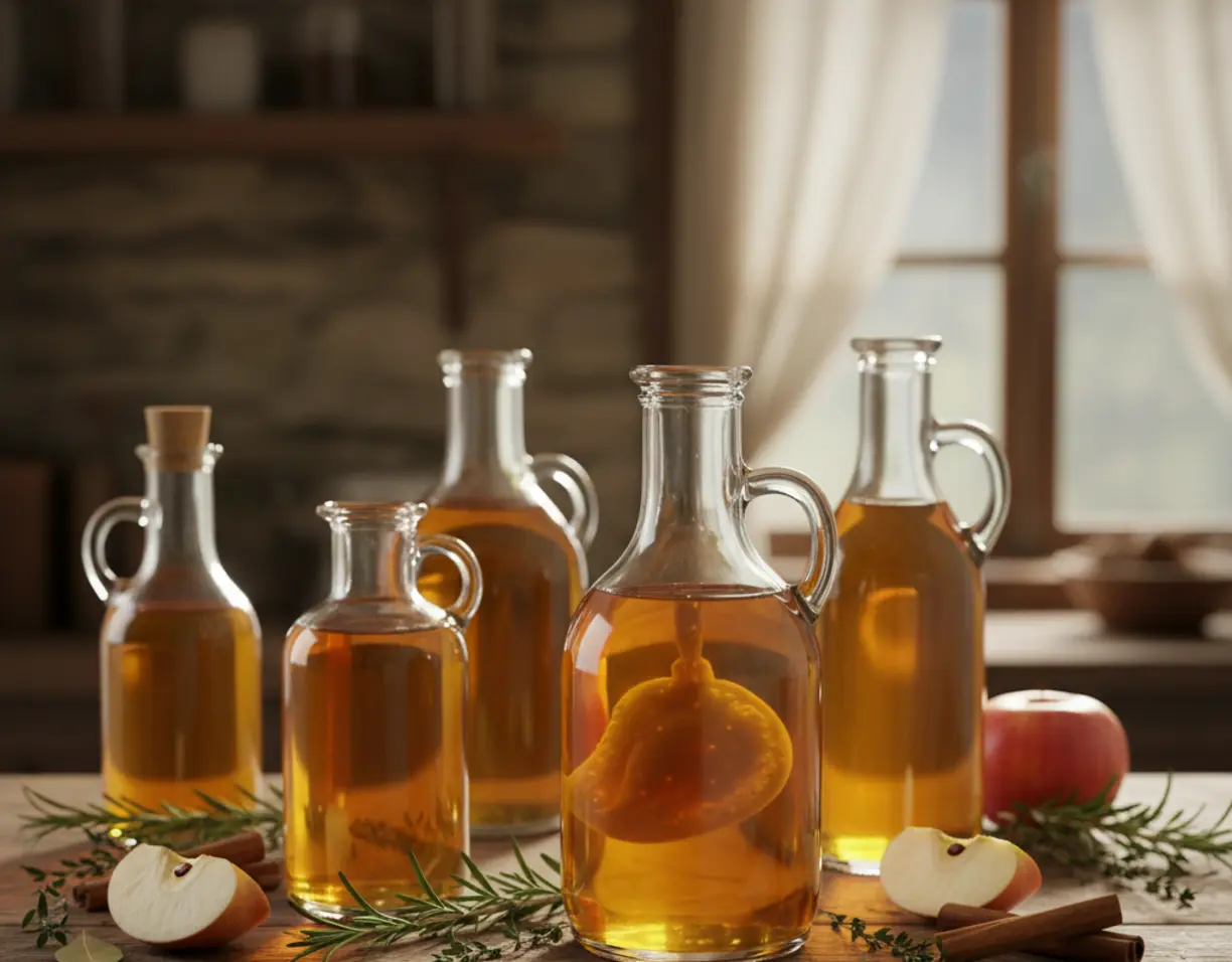 Apfelessig selber machen: So einfach geht’s mit Resten
